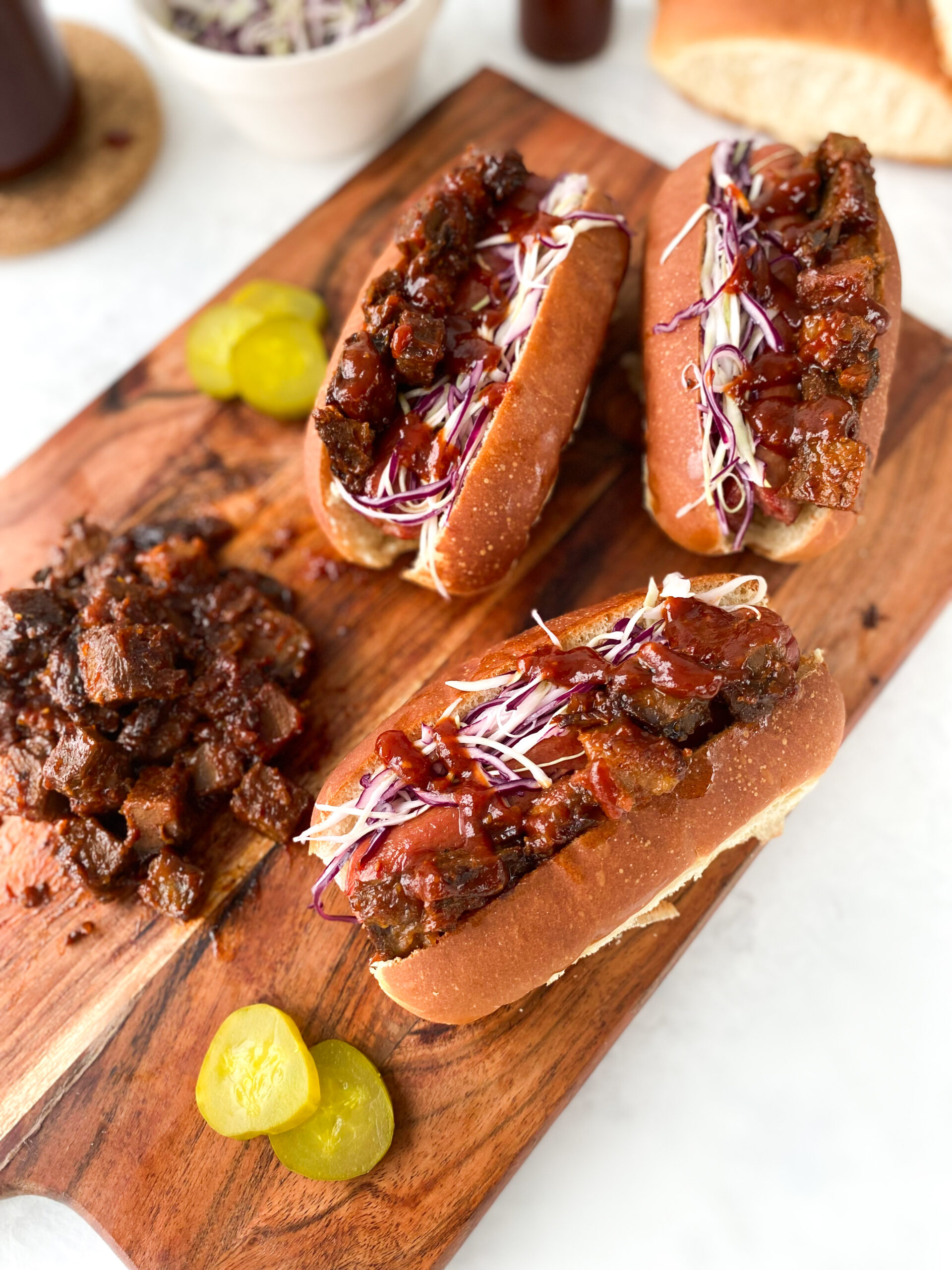Loaded Kansas City Hot Dogs